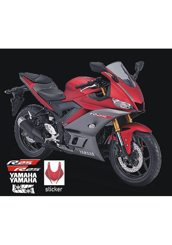 2018 Yamaha R25 Sticker Set.Kırmızı Fiyatları ve Özellikleri