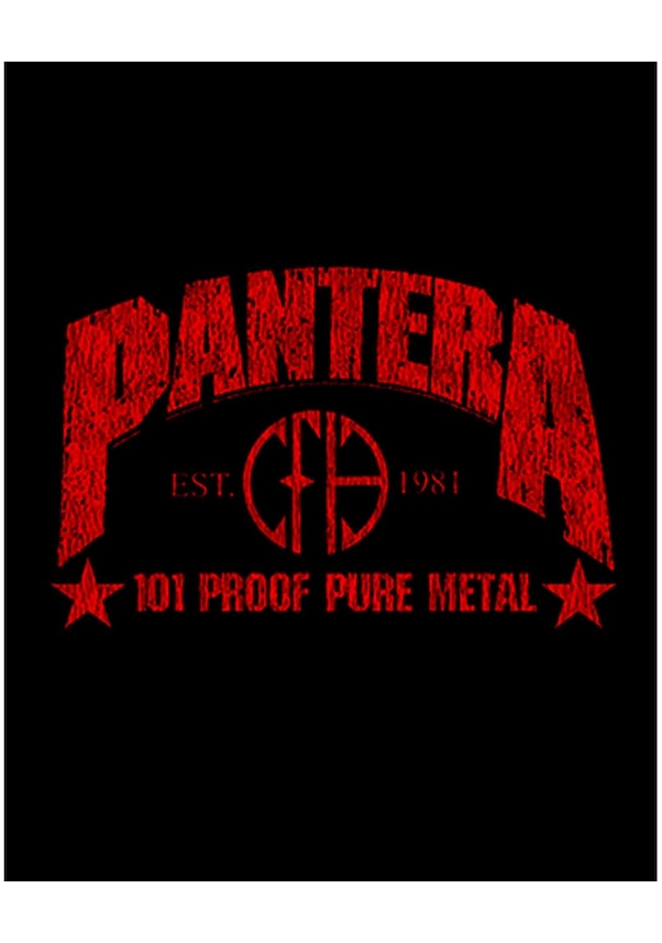 Pantera 101 Proof Pure Metal Büyük Sırt Patch Yama Fiyatları ve Özellikleri