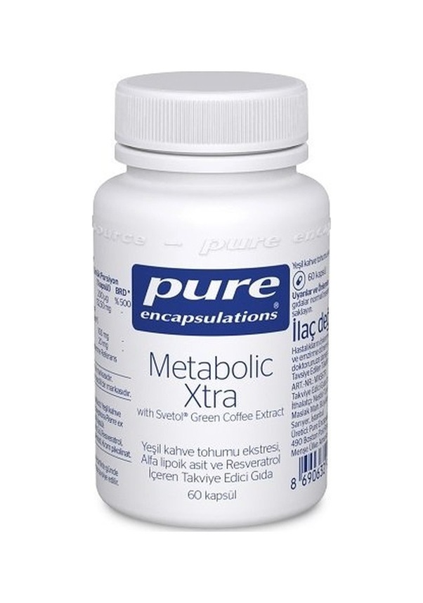 Pure Metabolic Xtra 60 Kapsül Fiyatları ve Özellikleri