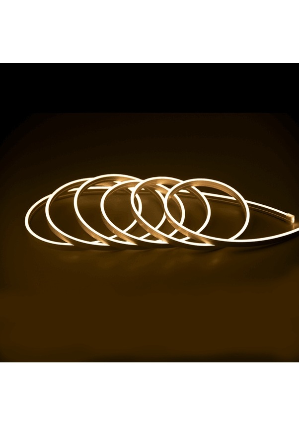 12v Tecnoworld 4 10mm 2,5 Cm Kesim Flat Gömme %100 Silikon A Kalite ...