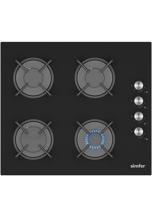 Simfer 3046 N Klasik Set Üstü Cam Ocak Siyah Fiyatları ve Özellikleri