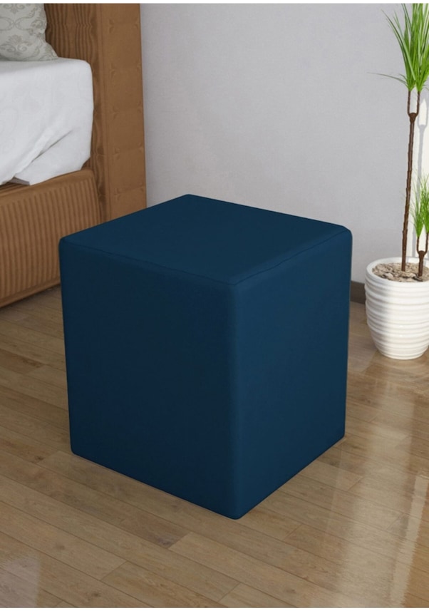 Puf Kare Tabure Kare Puf Ahşap Iskeletli Kadifemsi Kumaşlı Tabure Fiyatları ve Özellikleri