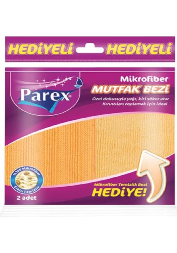 Parex Mikrofiber Mutfak Bezi + Temizlik Bezi Fiyatları ve Özellikleri