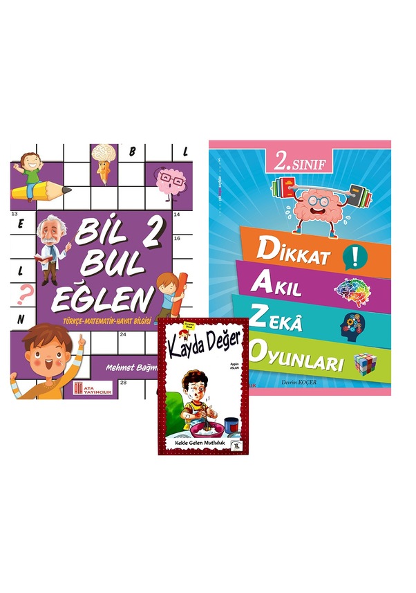 Ata 2.Sınıf Bil Bul Eğlen + Dikkat Akıl Zeka Oyunları Fiyatları ve ...