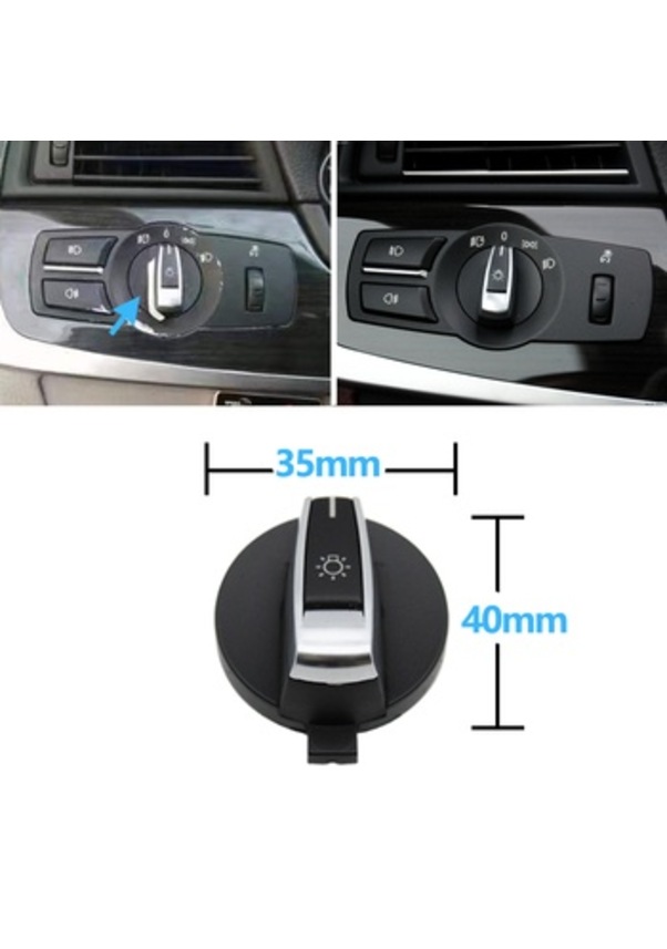 Bmw Far Anahtarı Çevirme Düğmesi Açma F10 F07 F01 F25 F26 61316803965 ...