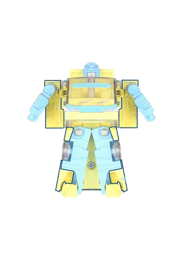 Kids Transform Robot Bus Toy Inertial Drive Cool Alloy Toddlers ...