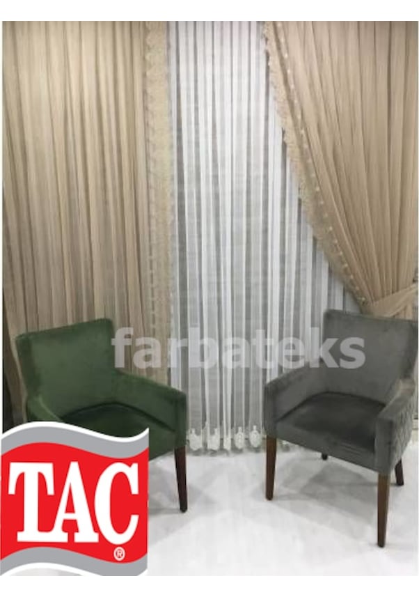 Taç Tül Perde-Sade Tül Perde - Düz Tül - Numune Standart Standart 1 - 3 ...