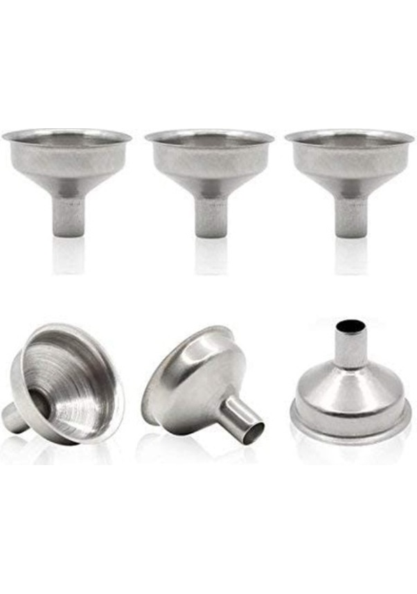6 Paket 1.38" Paslanmaz Çelik Mini Huni Veya Minyatür Şişeler ...