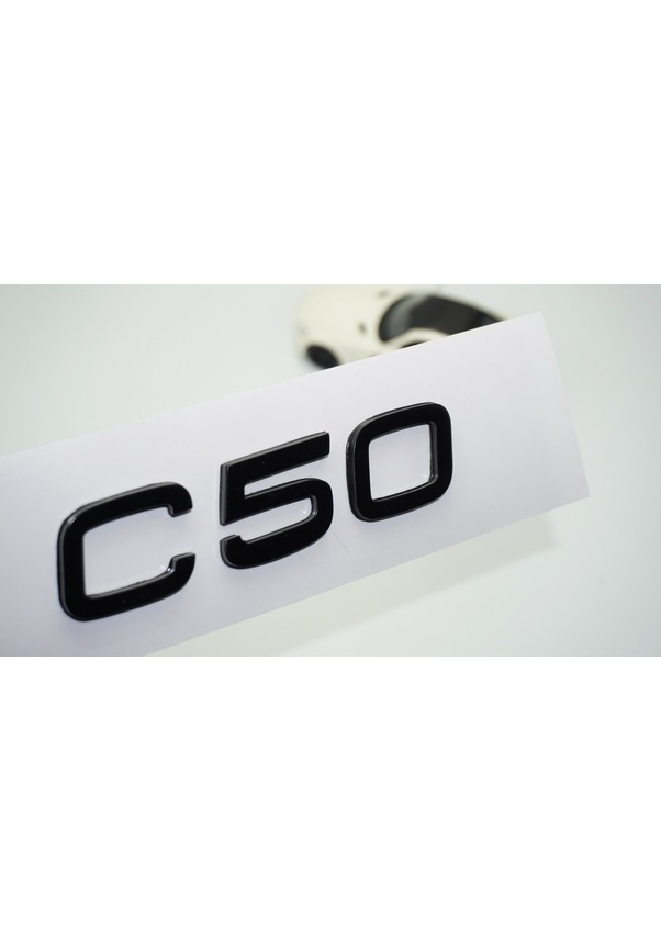Dk Tuning C50 Siyah Abs 3m 3d Bagaj Yazı Logo Volvo İle Uyumlu ...