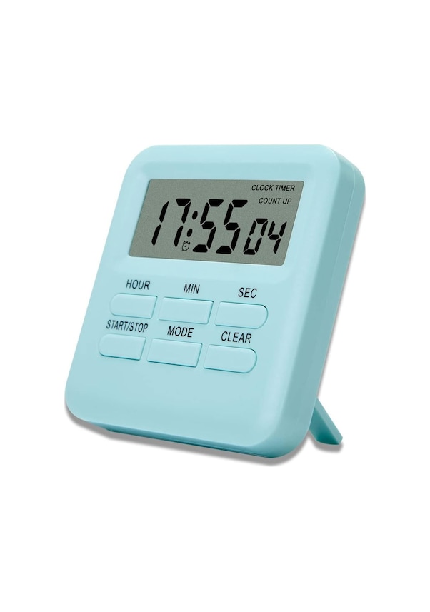 Saat Alarm Fonksiyonuna Sahip Dijital Zamanlayıcı, Manyetik Arka ...