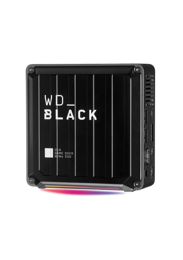 WD D50 Game Dock Black Emea WDBA3U0010BBK-EESN 1 TB Thunderbolt 3 SSD ...