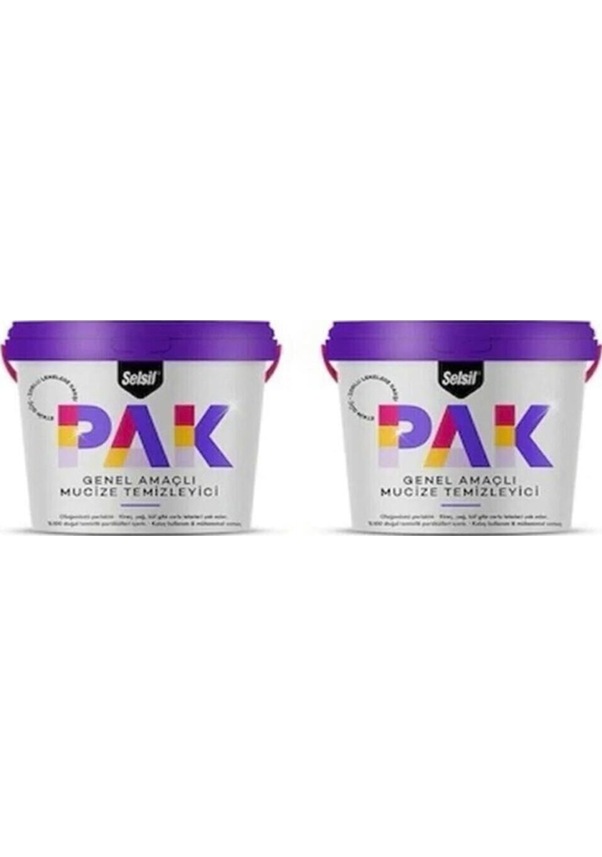 Selsil 2 Li Paket Pak Genel Amaçlı Mucize Temizleyici 500 Gr Fiyatları ...