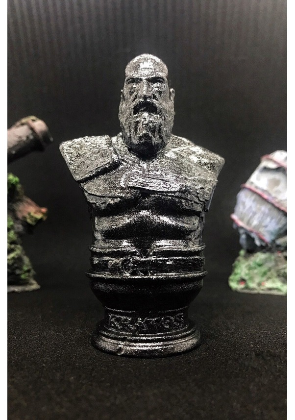 God Of War Kratos Büst 10cm - Silver Efekt Fiyatları ve Özellikleri
