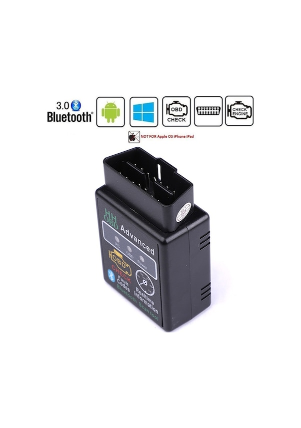 Bluetooth V2.1 Mini Elm327 Obd2 Tarayıcı Obd Fıat Panda Bravo Punto ...