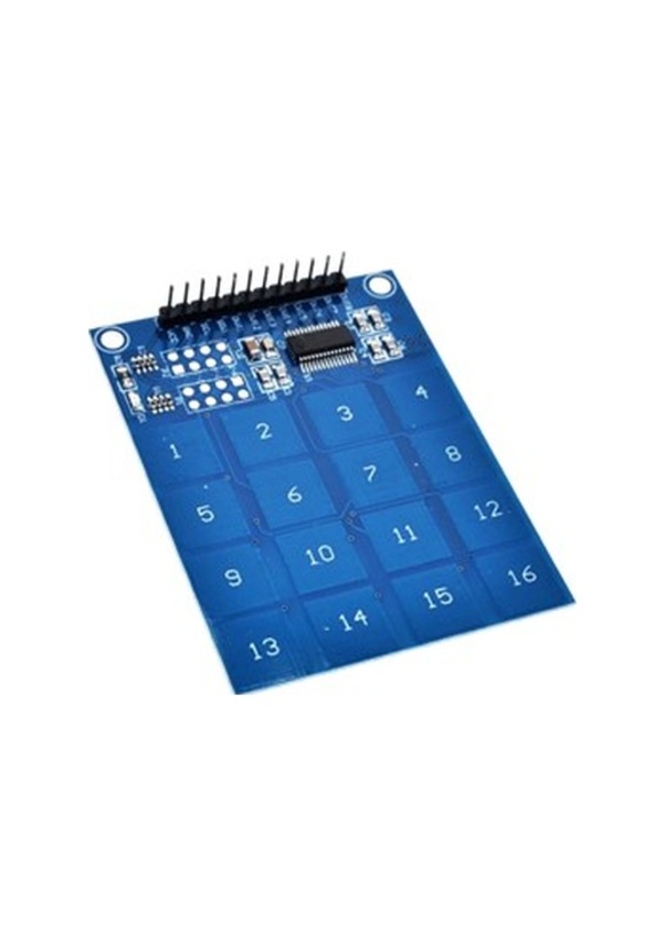 TTP229 16 Kanallı Dokunmatik Tuş Takımı - Arduino 4x4 Keypad Fiyatları ...