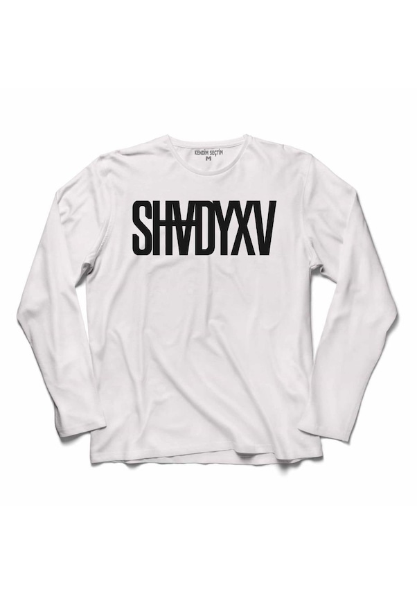 Emınem Shady Xv Shadyxv Logo Uzun Kollu Tişört (518428340) Fiyatları ve ...