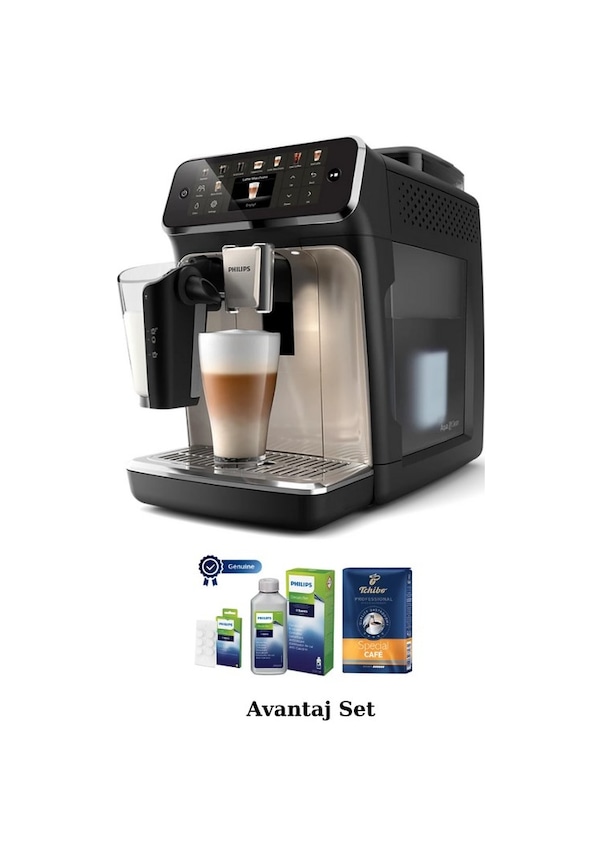 Philips EP5547/90 Lattego 5500 Serisi Tam Otomatik Espresso Makinesi + Tablet + Solüsyon + 250 G ...