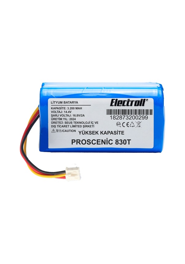 Proscenic 830t Batarya 3200mah Pil Robot Süpürge Batarya Fiyatları ve ...