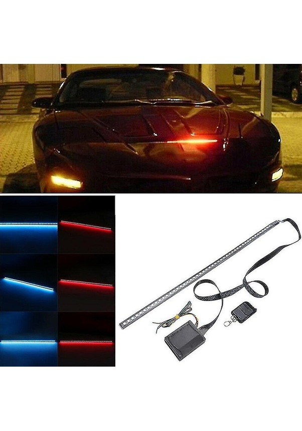 56cm Rgb 48-led Knight Night Rider Led Şerit Tarayıcı Aydınlatma ...