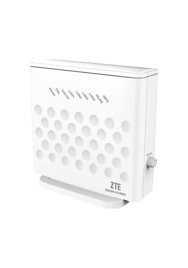 Zte Zxhn H108n 4 Port 300 Mbps Adsl2+ Kablosuz Wifi Modem Fiyatları ve ...