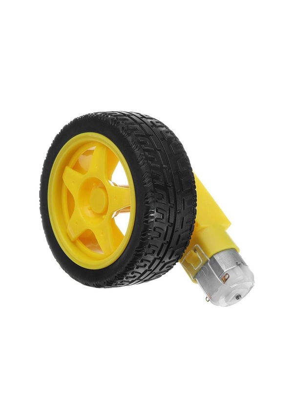 5 Adet 3-6V DC 250 RPM Redüktörlü Motor ve Tekerlek Seti Fiyatları ve ...