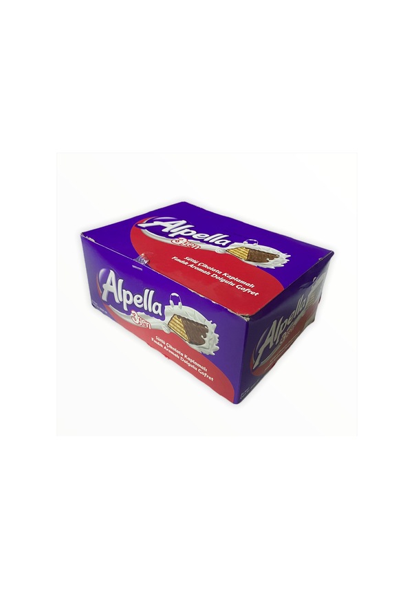 Ülker Alpella 3gen Çikolatalı Gofret 24 x 28 G Fiyatları ve Özellikleri