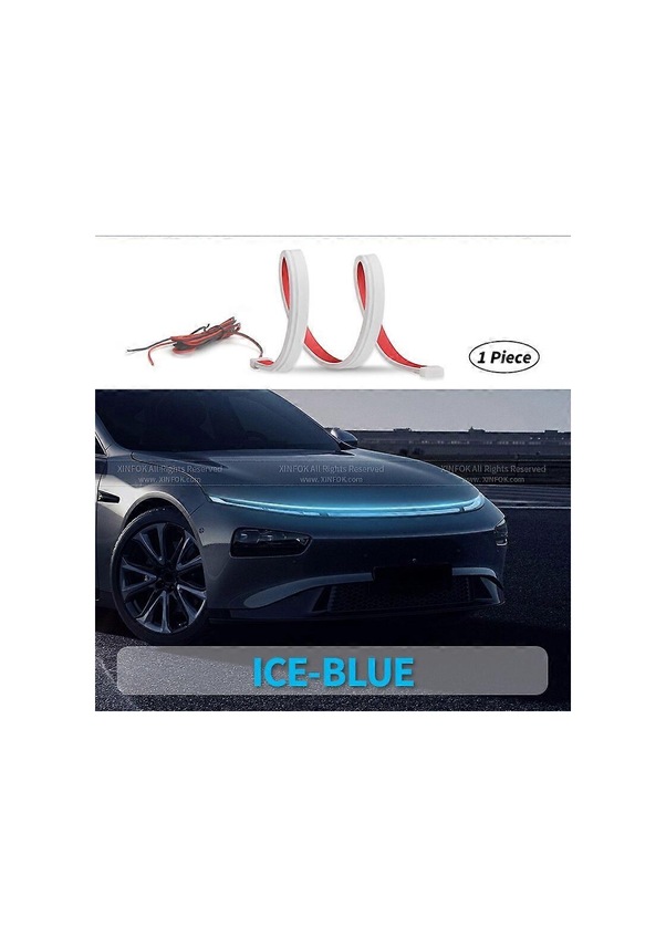 Led Araba Kaput Işıkları Şerit Evrensel Oto Dekoratif Atmosfer ...