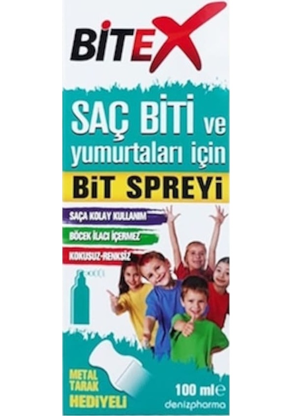 Bitex Bit ve Sirke Spreyi 100 ML + Çelik Tarak Fiyatları ve Özellikleri