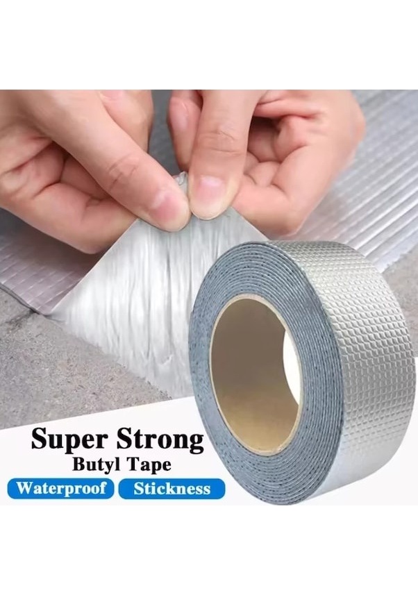 Treasures Yüksek Sıcaklık Dayanıklı Su Geçirmez Alüminyum Bant, Kalın ...