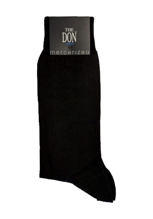 The Don London Merserize Erkek Çorap Siyah-Siyah-40-44 40 - 44 Siyah ...