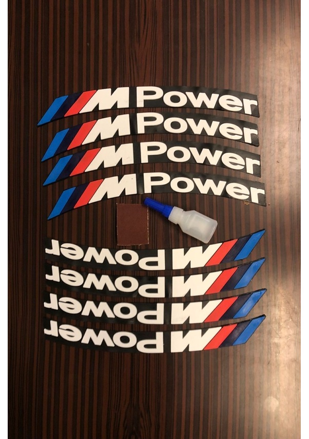 M Power Motosiklet Ve Otomobil Lastik Yazısı Sticker Arma Fiyatları ve ...