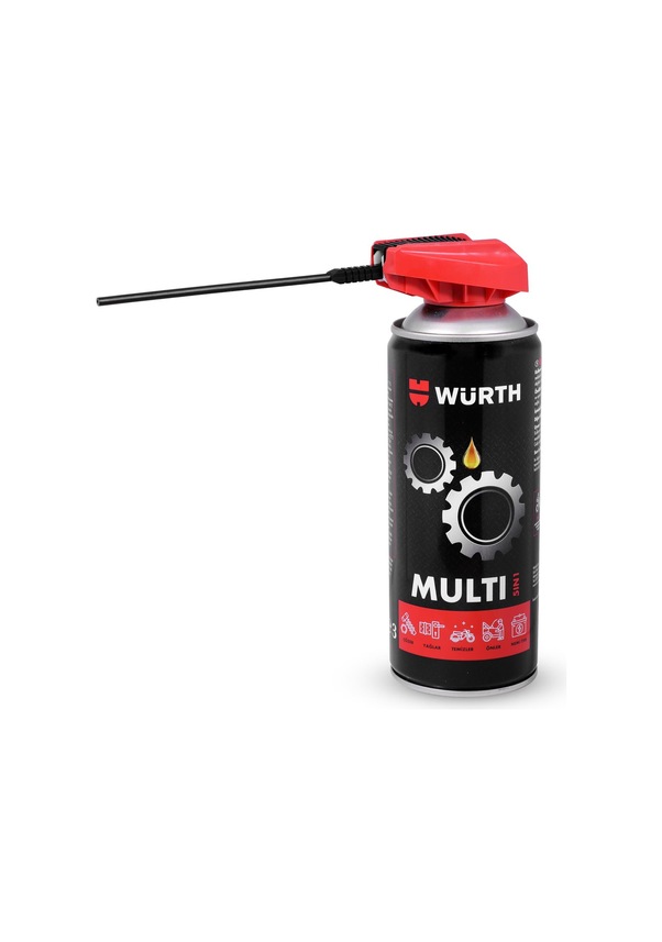 Würth Multi 5in1 Çok Amaçlı Temizleme Yağlama Bakım Spreyi 400 Ml ...