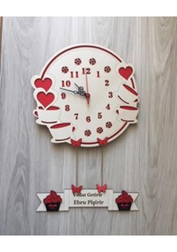 Mutfak Saati Ahşap Saat Pleksi Saat Özel Tasarım Fiyatları ve Özellikleri