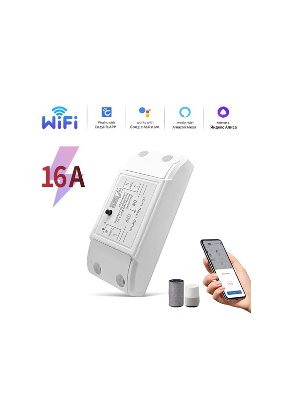 20a/16a/10a Wıfı Anahtarı Akıllı Ev Otomasyonu Röle Modülü Kablosuz Kontrol 16a Diğer Fiyatları ...