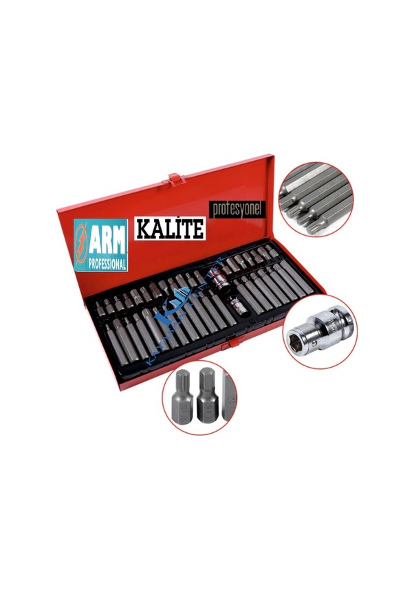 Arm Lokma Takımı Power Bits Set Lokma Takımı 40 Parça N11.4941 ...