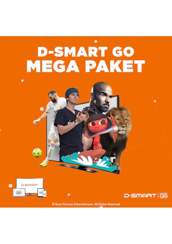 D Smart Go Mega Paket 12 Aylık Fiyatları ve Özellikleri