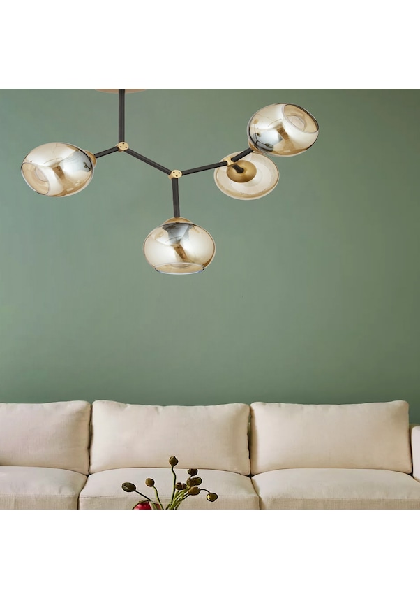 Liva 4Lü Siyah Eskitme Salon Avize Fiyatları ve Özellikleri