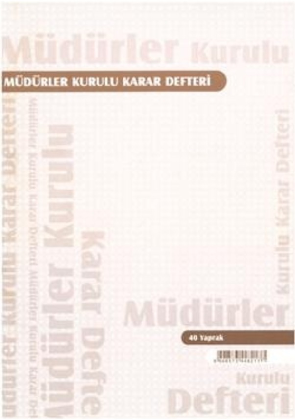 Armat Müdürler Kurulu karar Defteri 40 Yap Fiyatları ve Özellikleri
