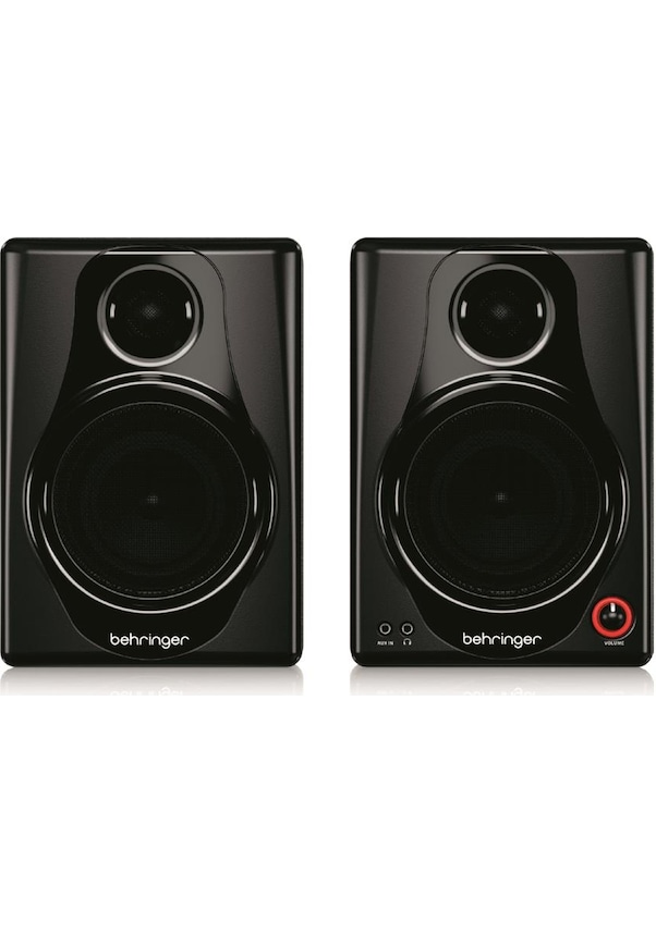 Behringer Media 40usb High-Resolution 150-Watt Bi-Amped Reference ...