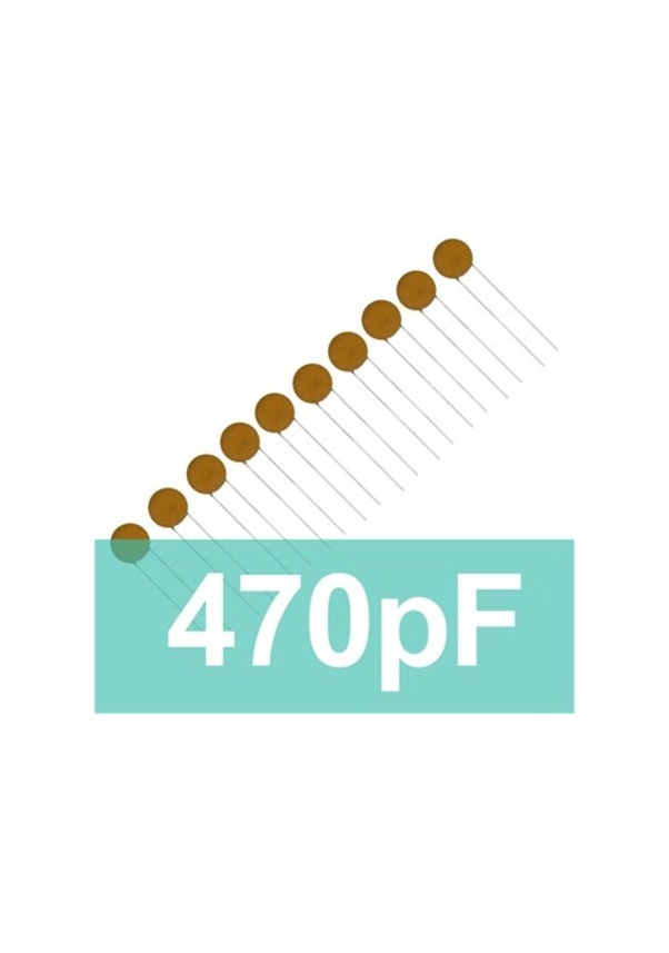 470Pf Seramik Kondansatör (10 Adet) Fiyatları ve Özellikleri