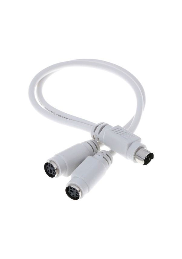 Ps2 Çoğaltıcı Y Kablo Ps2 Splitter Kablo Mini Din 6 Pin Splitter Kablo ...
