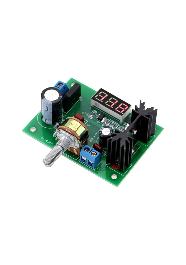 Lm317 Ac/dc Ayarlanabilir Voltaj Regülatörü Led Ekranlı Adım Aşağı Güç ...