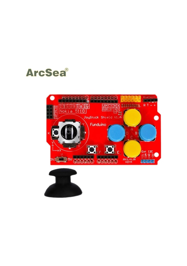 Gamepad Joystick Tuş Takımı Kalkanı Arduino İçin I2c 3.3 V Nrf24l01 Nk ...