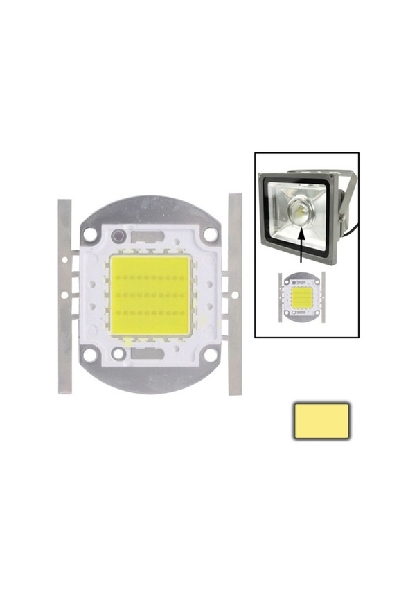 Sones 30w Yüksek Güçlü Sıcak Beyaz Led Lamba, Işık Akısı: 2500lm ...