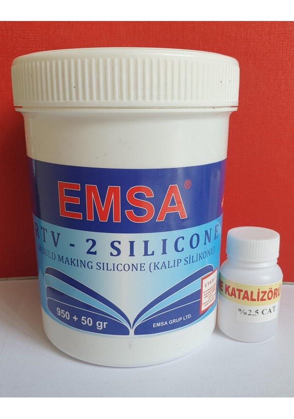 EMSA 1.SINIF YÜKSEK KALİTELİ KALIP SİLİKONU 1000 gr 20 Shore Beya Fiyatları ve Özellikleri