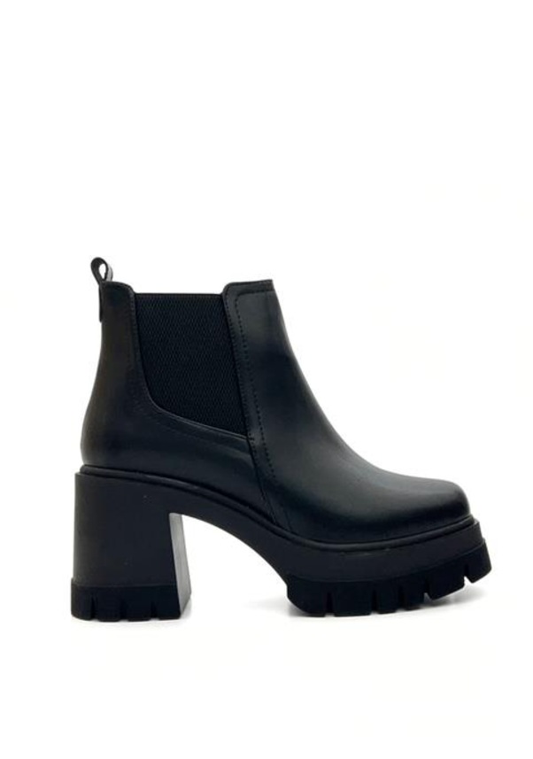 Potinonline K040 Kadın Platform Topuk Kalın Taban Bot&Bootie 36 ...