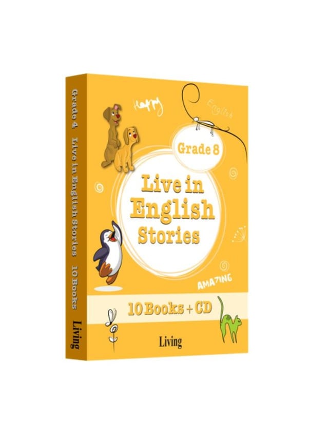 Grade 8 - Live In English Stories (10 Books Cd) Fiyatları ve Özellikleri