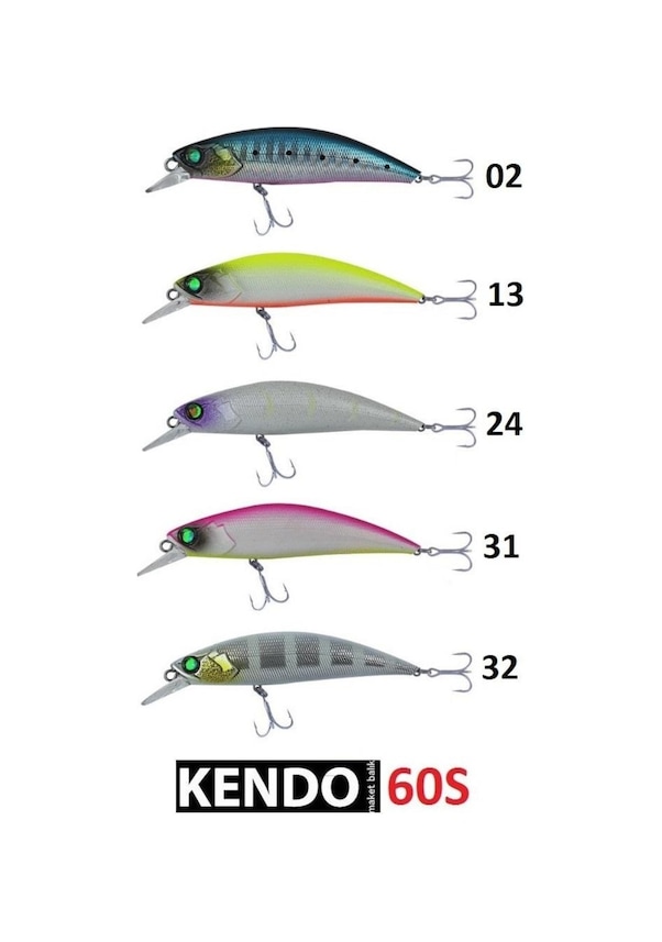Kendo Zero Arise Minnow 60S 6.2 Gr Rapala 13 Fiyatları ve Özellikleri