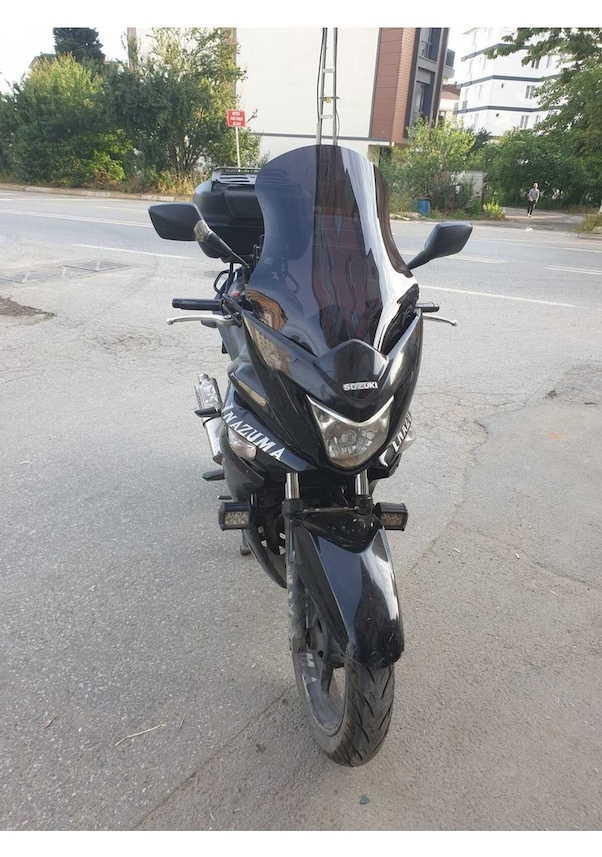 Motocam Suzuki İnazuma Gw 250f Siperlik Ön Cam 2014-2017 Model 50cm ...