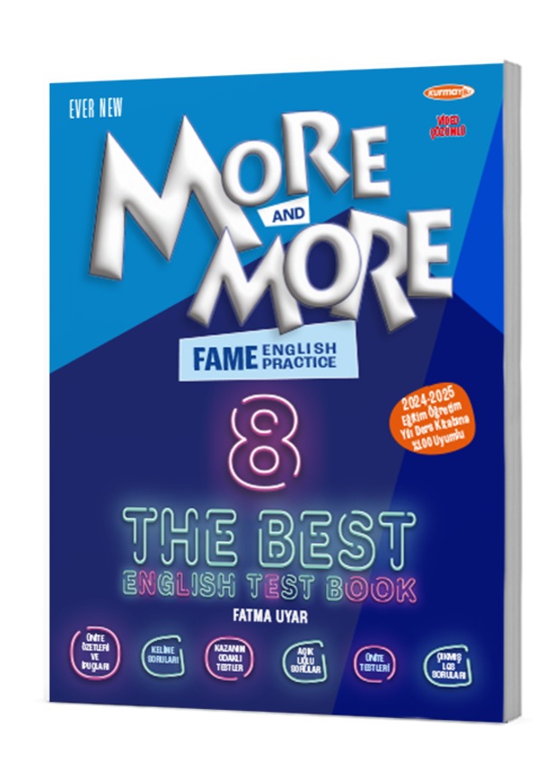 More And More 8.sınıf English Test Book Fiyatları ve Özellikleri
